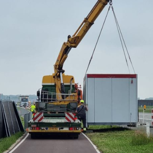 Construction site cabin | Algeco